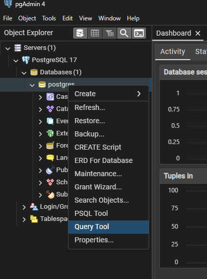 Databases Practical class 3 | Sukhrob Yangibaev